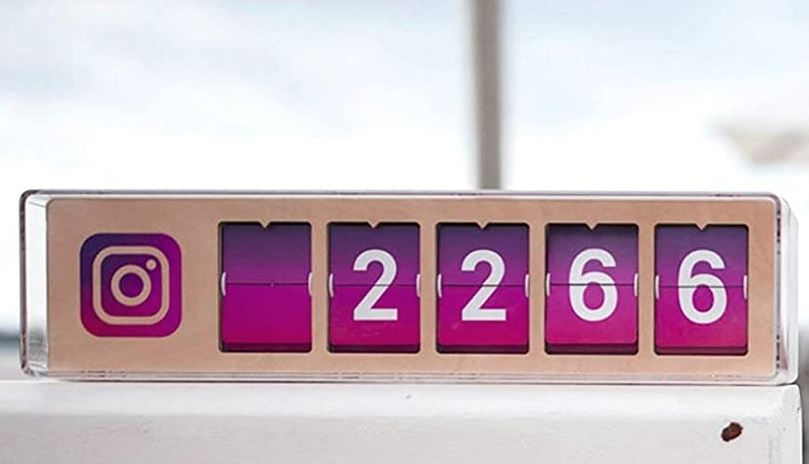 Smiirl Real Time Instagram Follower Counter with WiFi Smiirl Real Time Instagram Follower Counter with WiFi